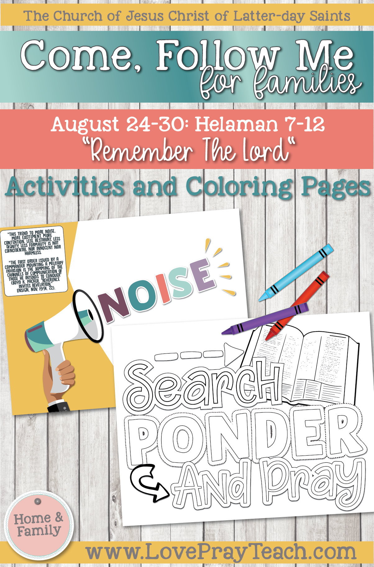 Search Ponder And Pray Coloring Pages